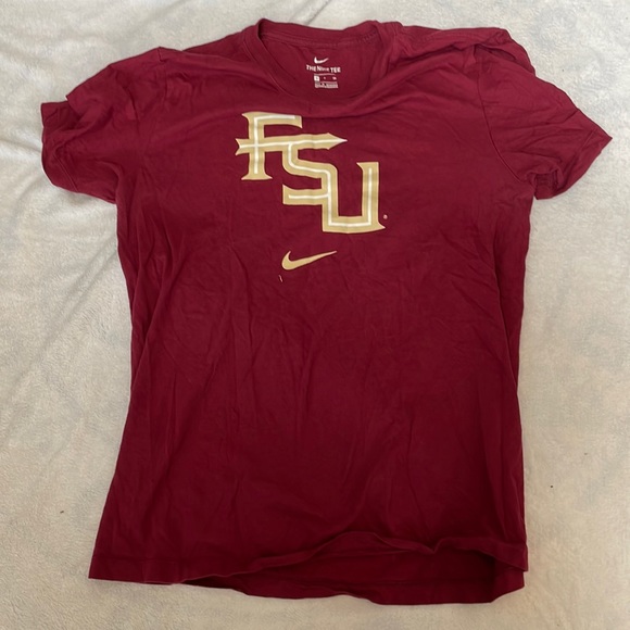 Nike | Shirts | Fsu Seminoles Logo Nike L Tee Shirt | Poshmark
